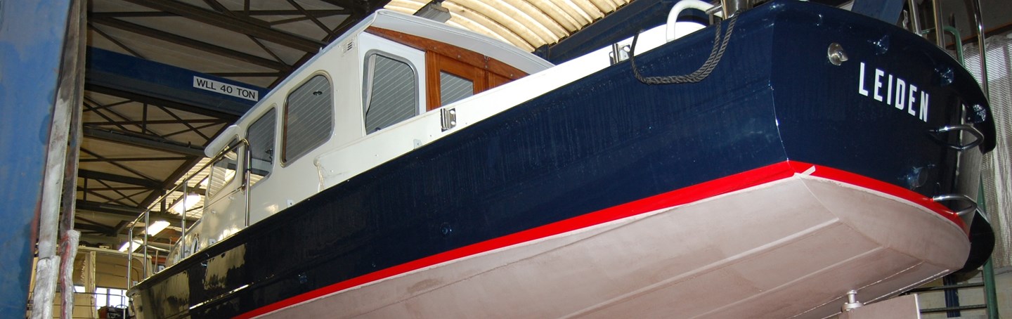 botenlift, stalling, winterstalling boot Alphen a/d Rijn - Scheepswerf Falcon