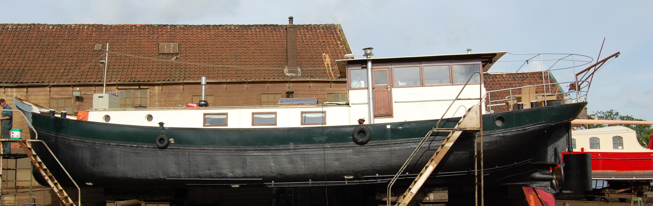 Boot inbouw, stalling, reparatie, renovatie, nieuwbouw Alphen a/d Rijn - Scheepswerf Falcon